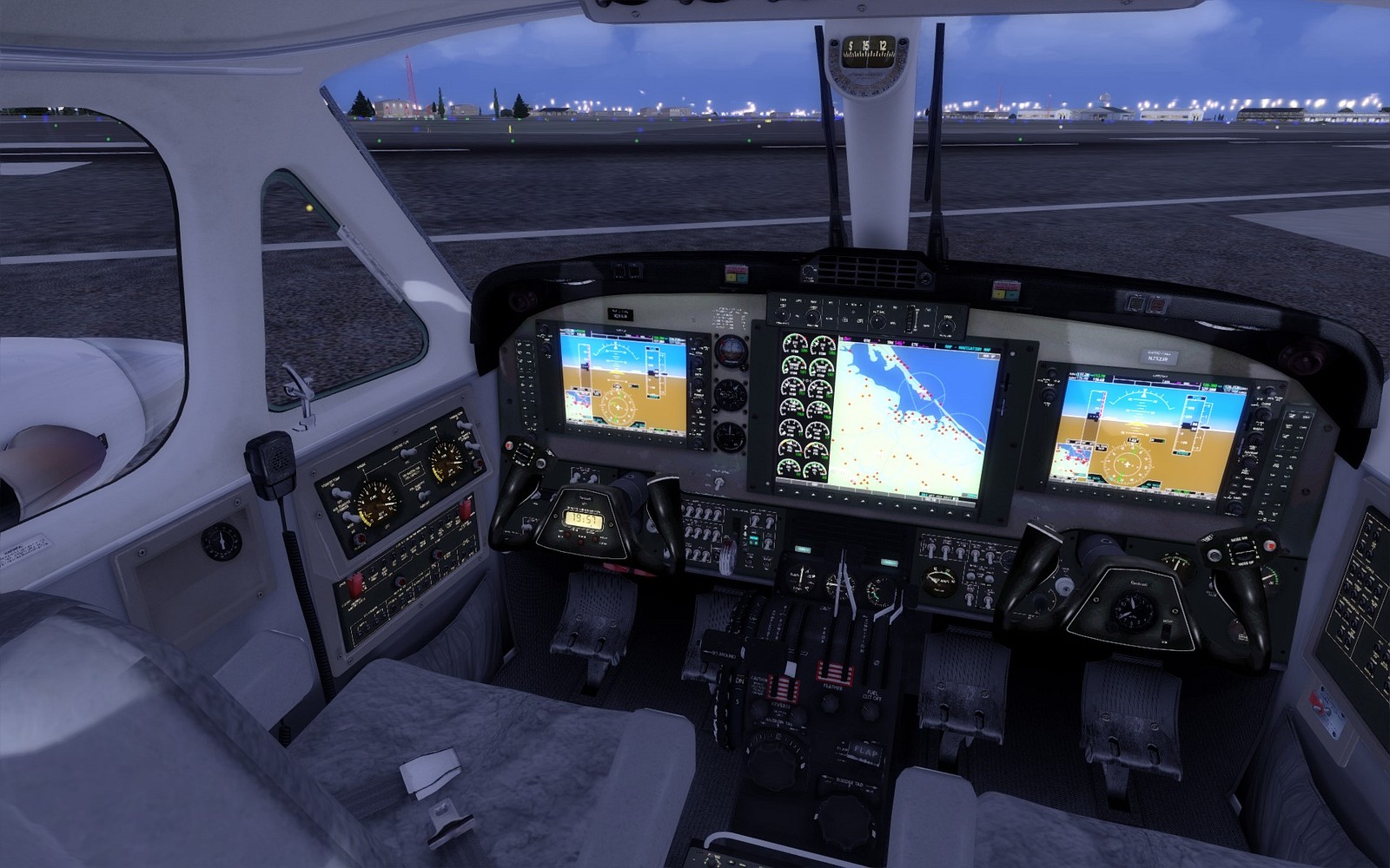 Beechcraft Super King Air B200 in FSX